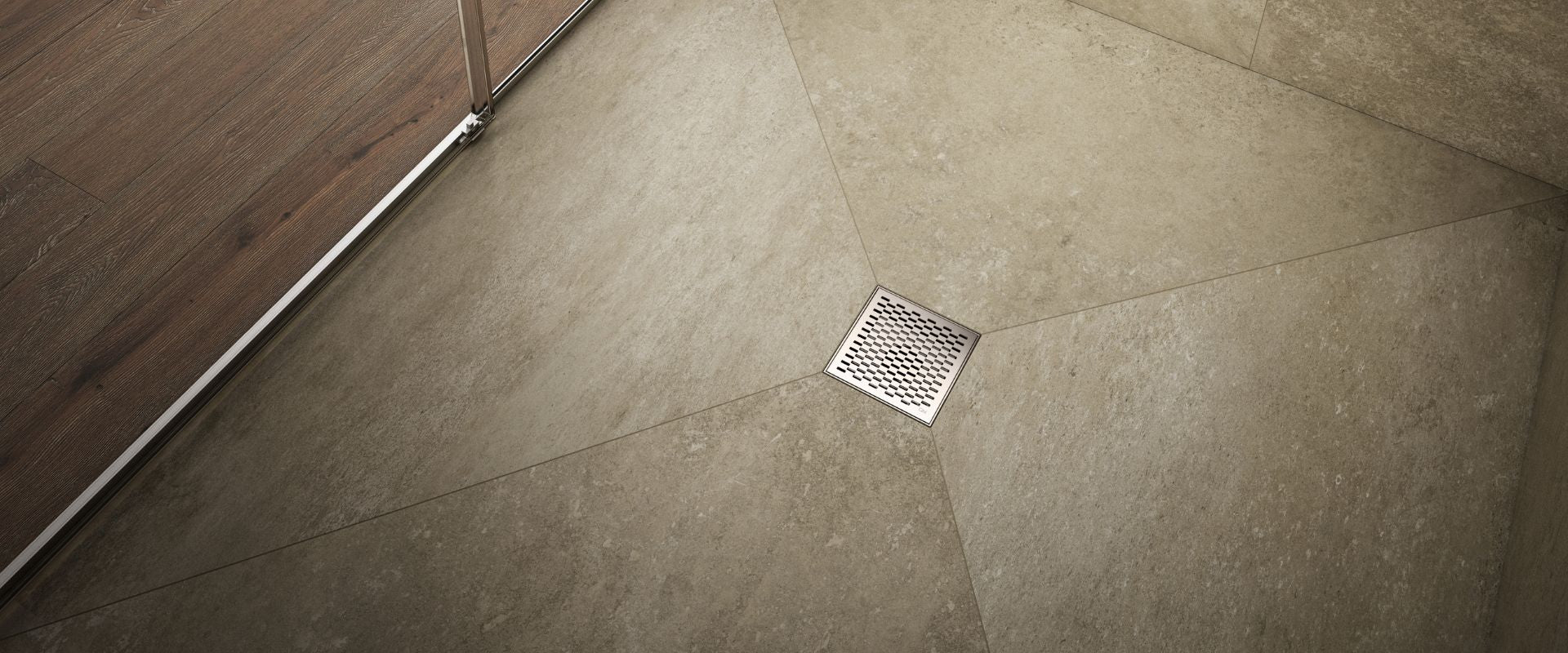 Delta Center Drains | Premium Stainless Steel Design – QMDRAIN