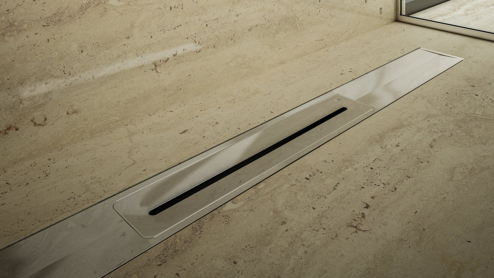Mist Tile-In Standard Linear Drain for Indoor and Outdoor – QMDRAIN